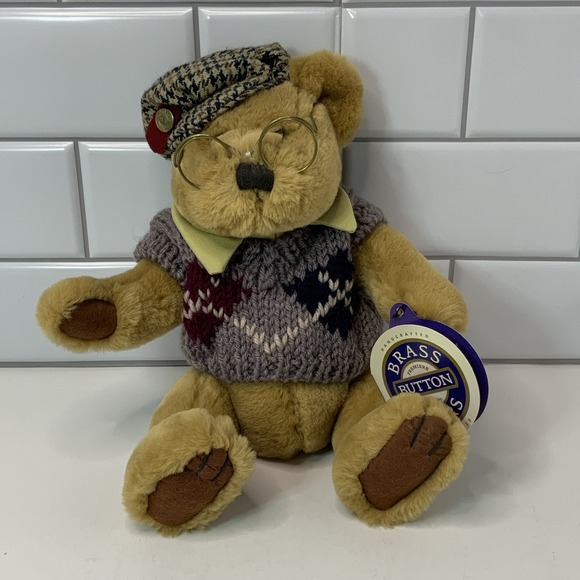 The Unbranded Brand | Toys | Vintage Brass Button Bear Collection ...